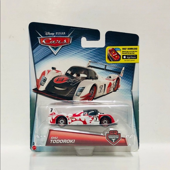 Mattel | Toys | Disney Pixar Cars Carbon Racers Shu Todoroki | Poshmark